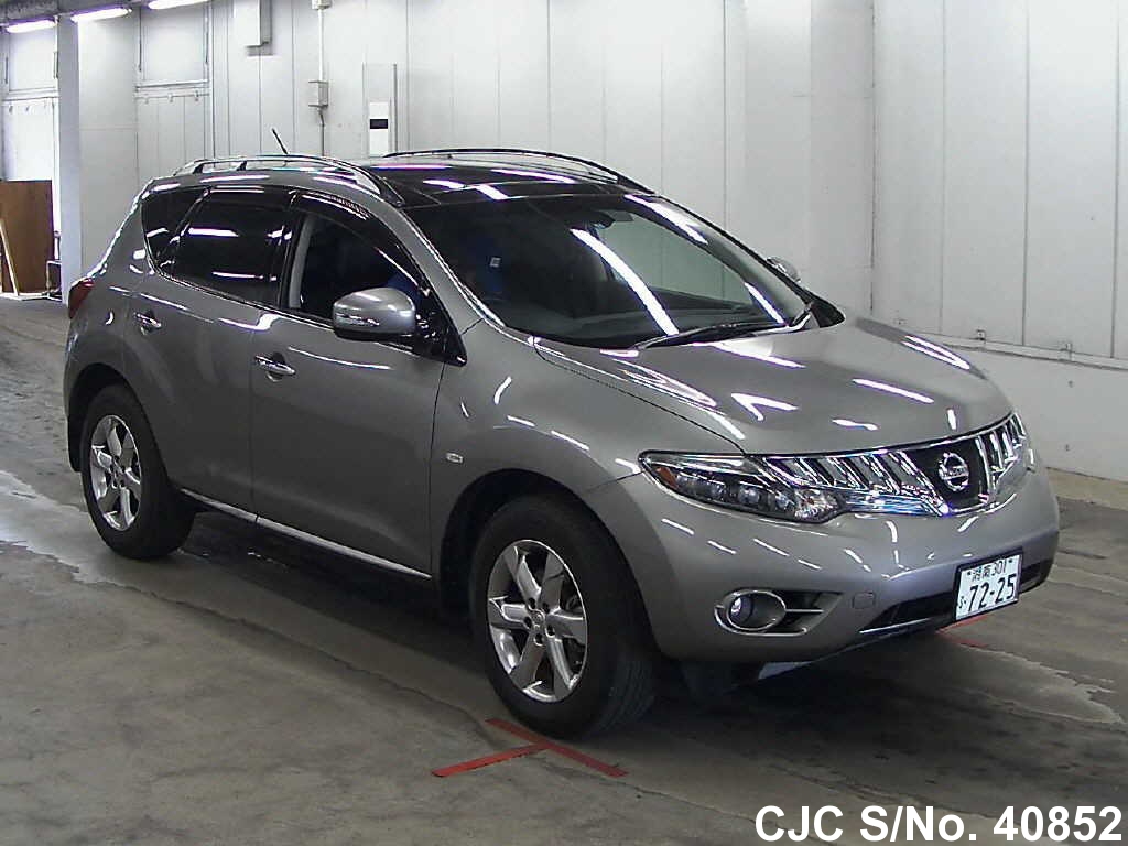 2008 Nissan Murano Gray for sale | Stock No. 40852 | Japanese Used Cars ...
