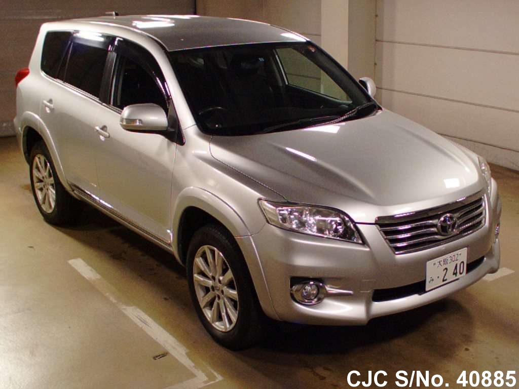 2010 Toyota Vanguard Silver for sale | Stock No. 40885 | Japanese Used ...