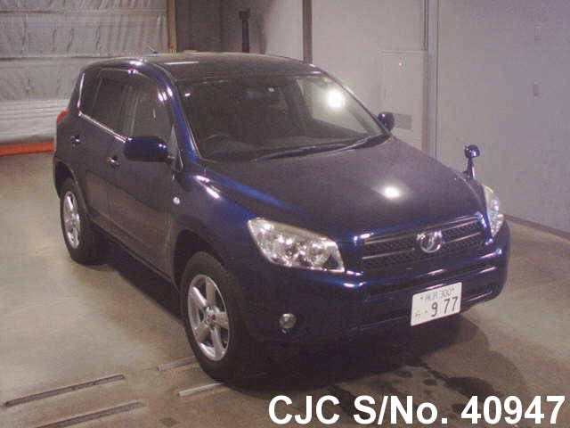 2006 Toyota Rav4 Blue for sale | Stock No. 40947 | Japanese Used Cars ...