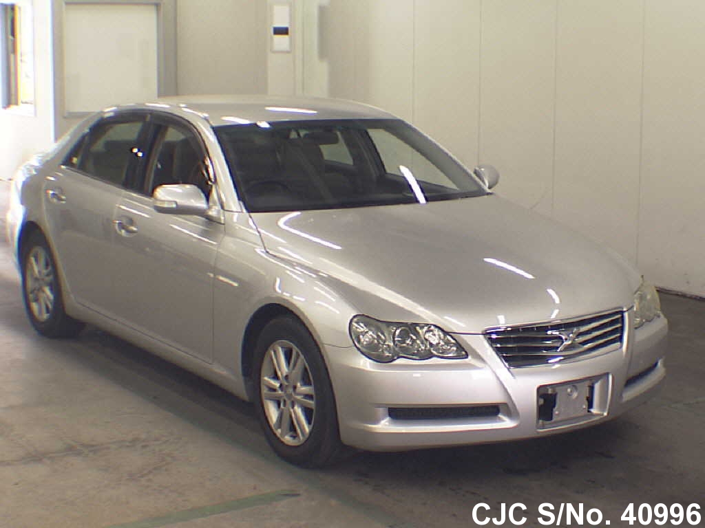 2007 Toyota Mark X Silver for sale | Stock No. 40996 | Japanese Used ...