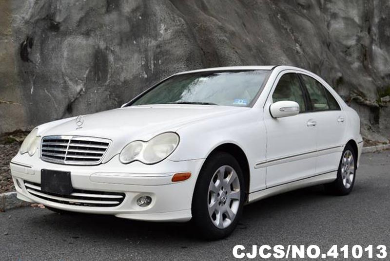 2005 Left Hand Mercedes Benz C Class White for sale | Stock No. 41013 ...
