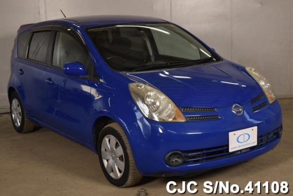 2006 Nissan Note Blue for sale | Stock No. 41108 | Japanese Used Cars ...