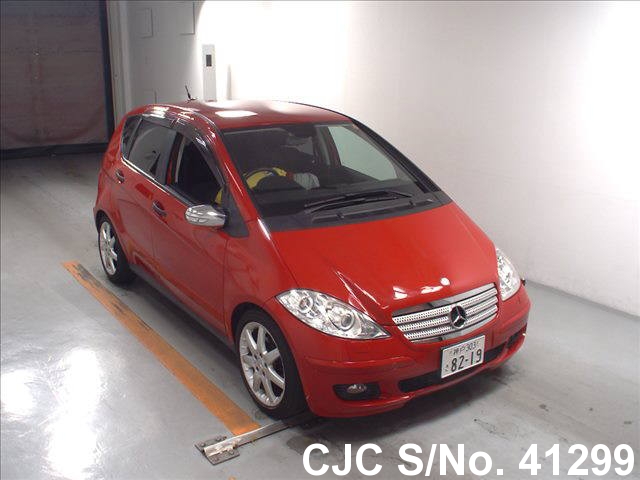 2007 Mercedes Benz A Class Red for sale | Stock No. 41299 | Japanese ...