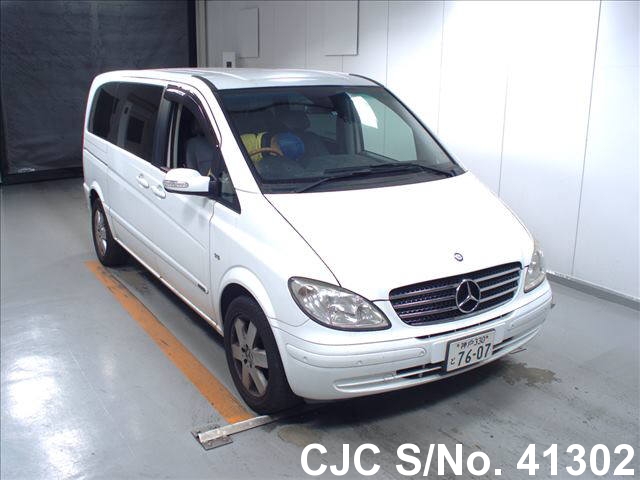 2007 Mercedes Benz V Class White for sale | Stock No. 41302 | Japanese ...