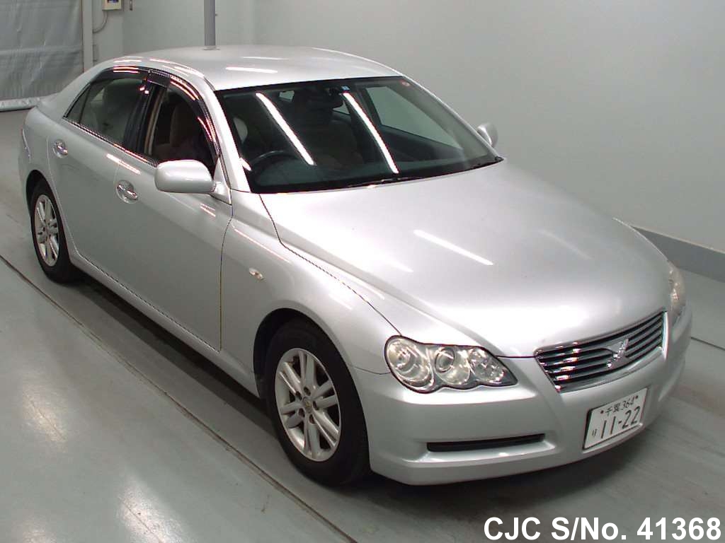 2006 Toyota Mark X Silver for sale | Stock No. 41368 | Japanese Used ...