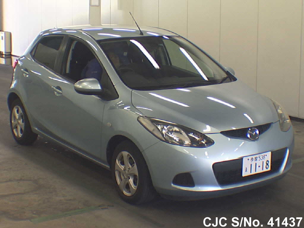 2008 Mazda Demio Blue for sale | Stock No. 41437 | Japanese Used Cars ...