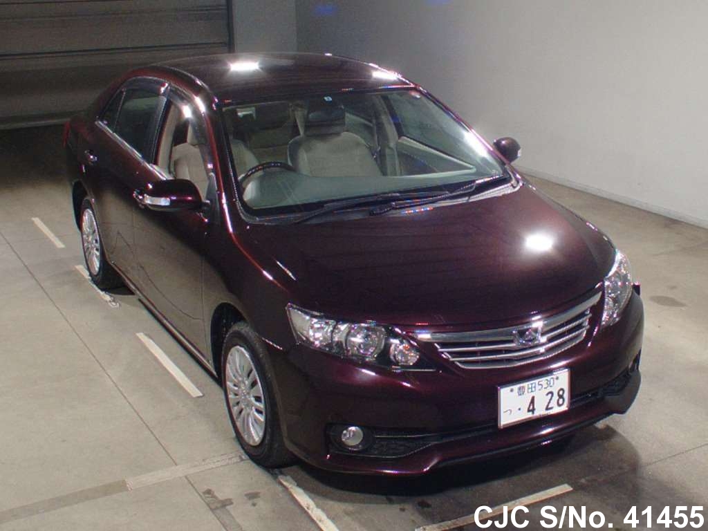 2012 Toyota Allion Wine for sale | Stock No. 41455 | Japanese Used Cars ...
