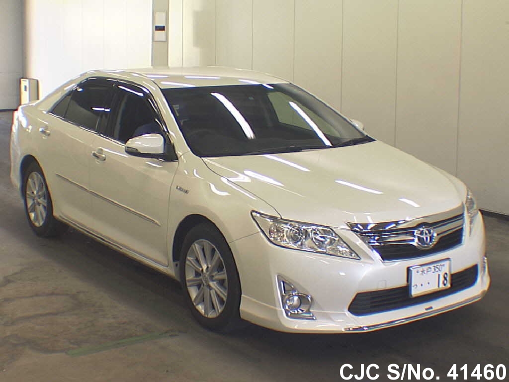2012 Toyota Camry Pearl for sale | Stock No. 41460 | Japanese Used Cars ...