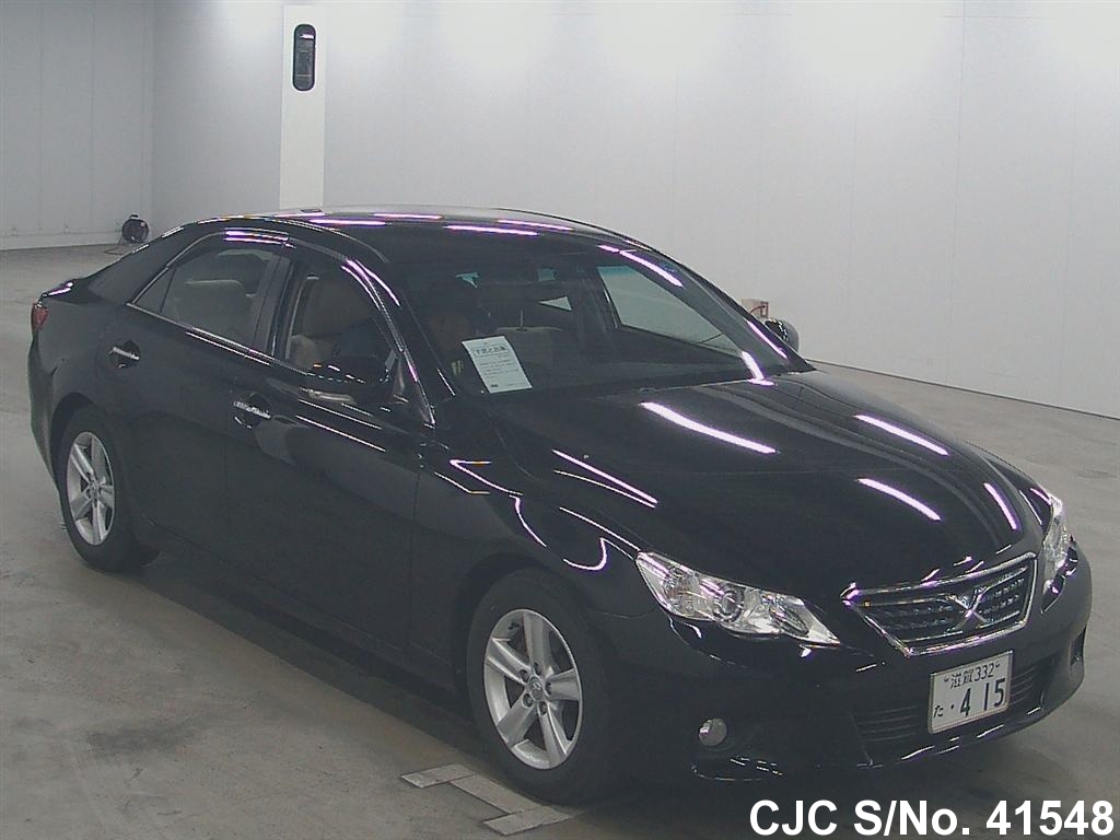 2010 Toyota Mark X Black for sale | Stock No. 41548 | Japanese Used ...