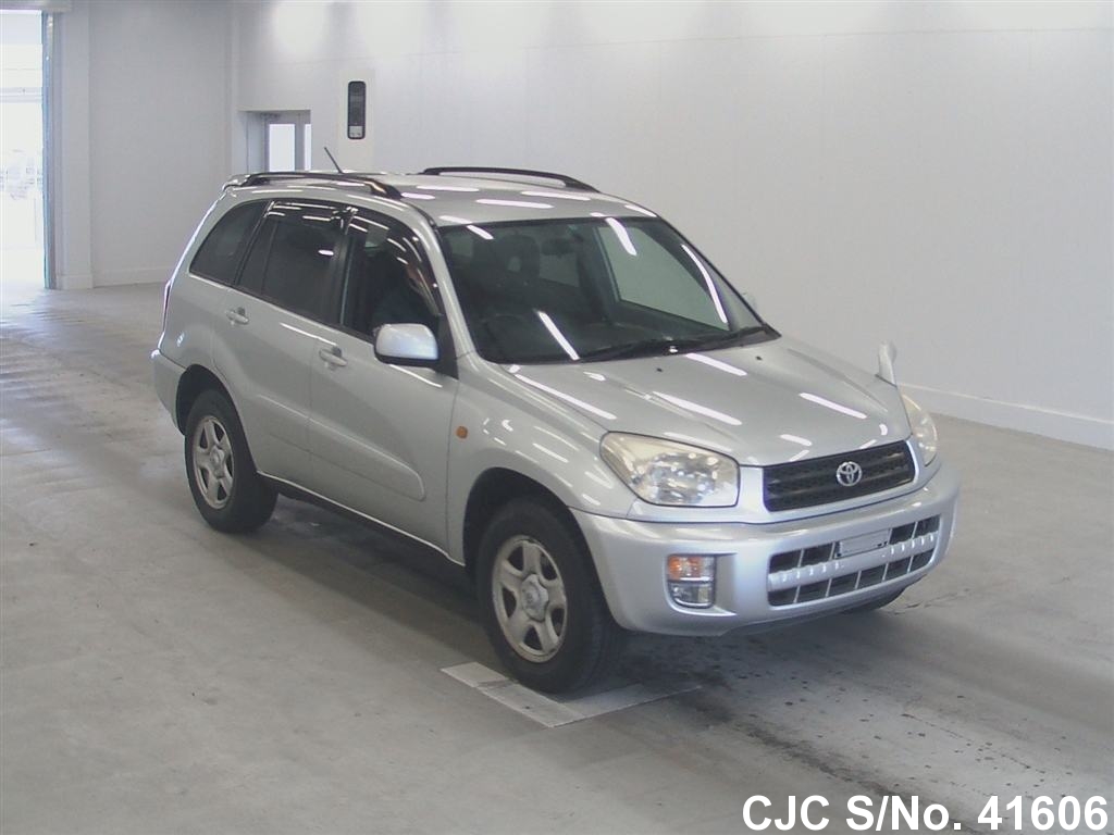 2001 Toyota Rav4 Silver for sale | Stock No. 41606 | Japanese Used Cars ...