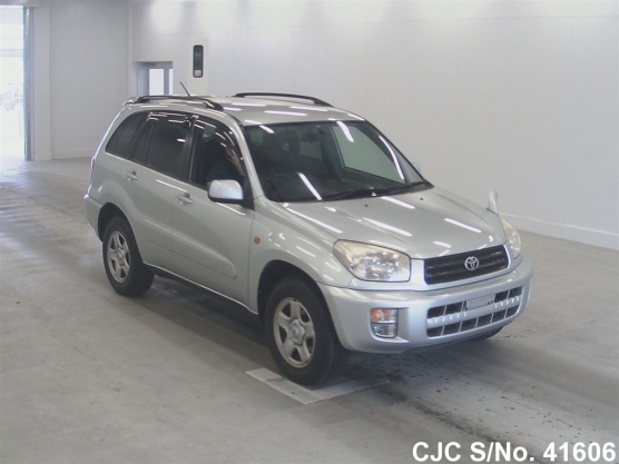 2001 Toyota Rav4 Silver for sale | Stock No. 41606 | Japanese Used Cars ...