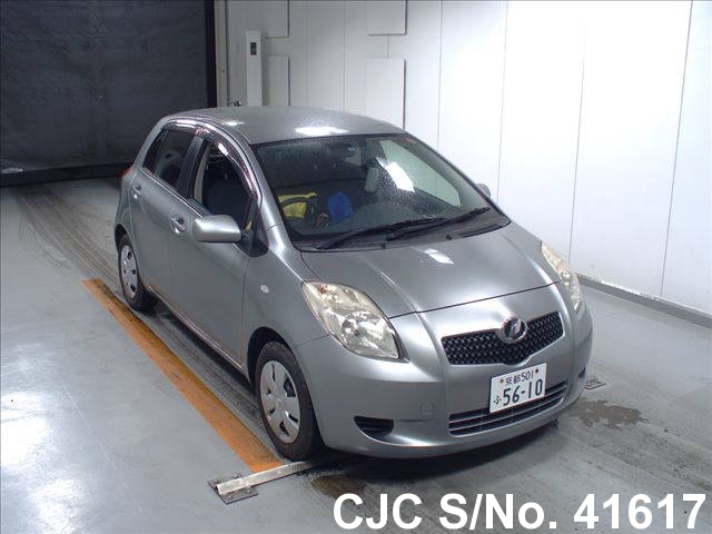 2007 Toyota Vitz Gray for sale | Stock No. 41617 | Japanese Used Cars ...