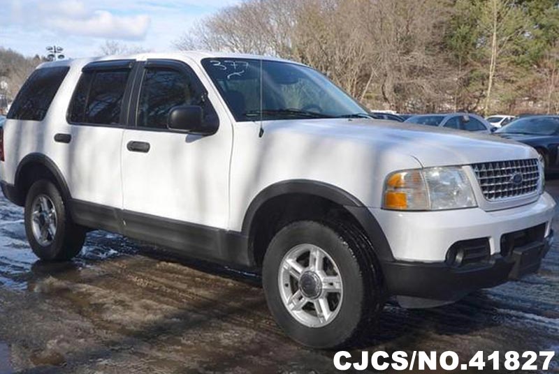 2003 Ford Explorer Xlt White