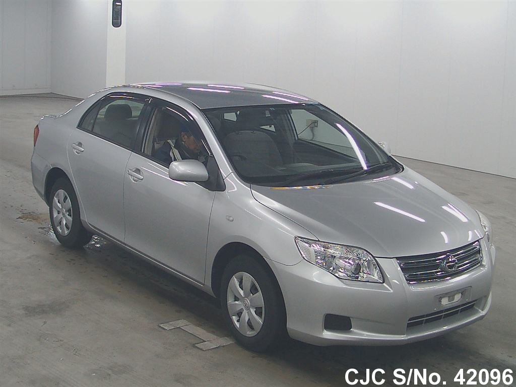 2008 Toyota Corolla Axio Silver for sale | Stock No. 42096 | Japanese ...