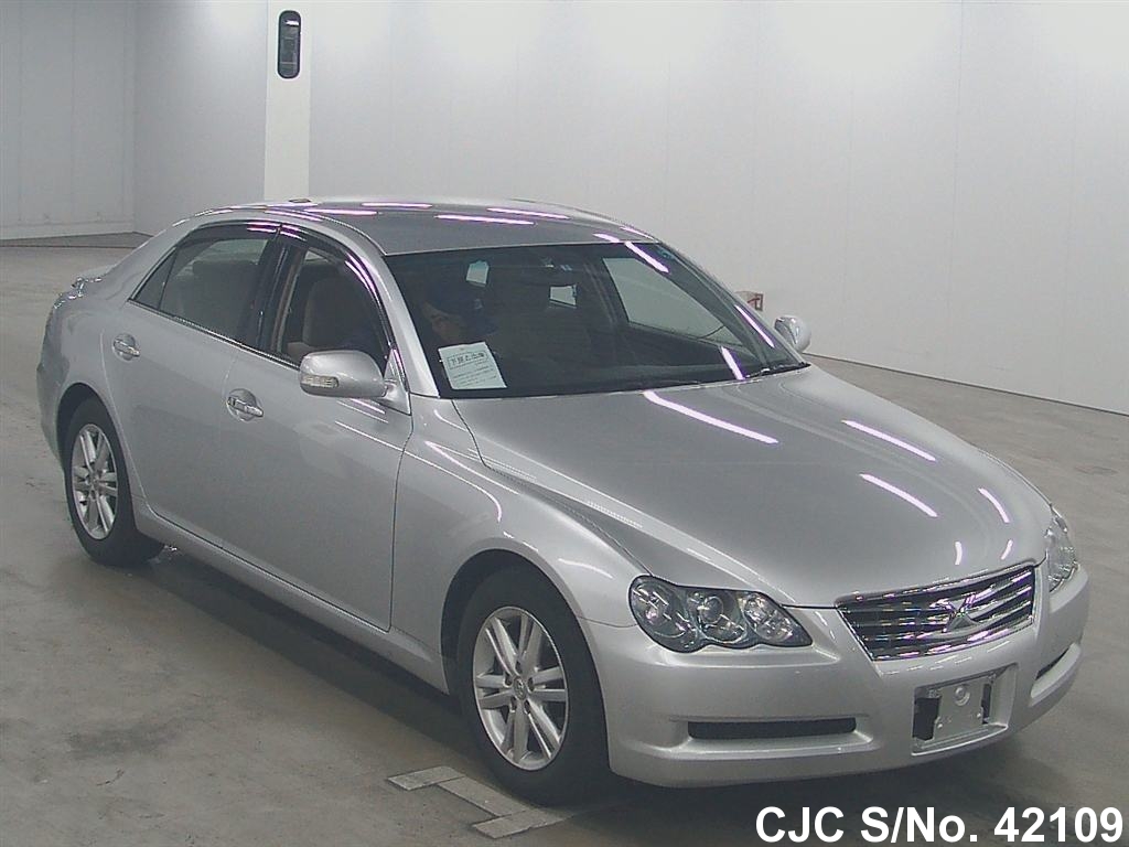 2006 Toyota Mark X Silver for sale | Stock No. 42109 | Japanese Used ...