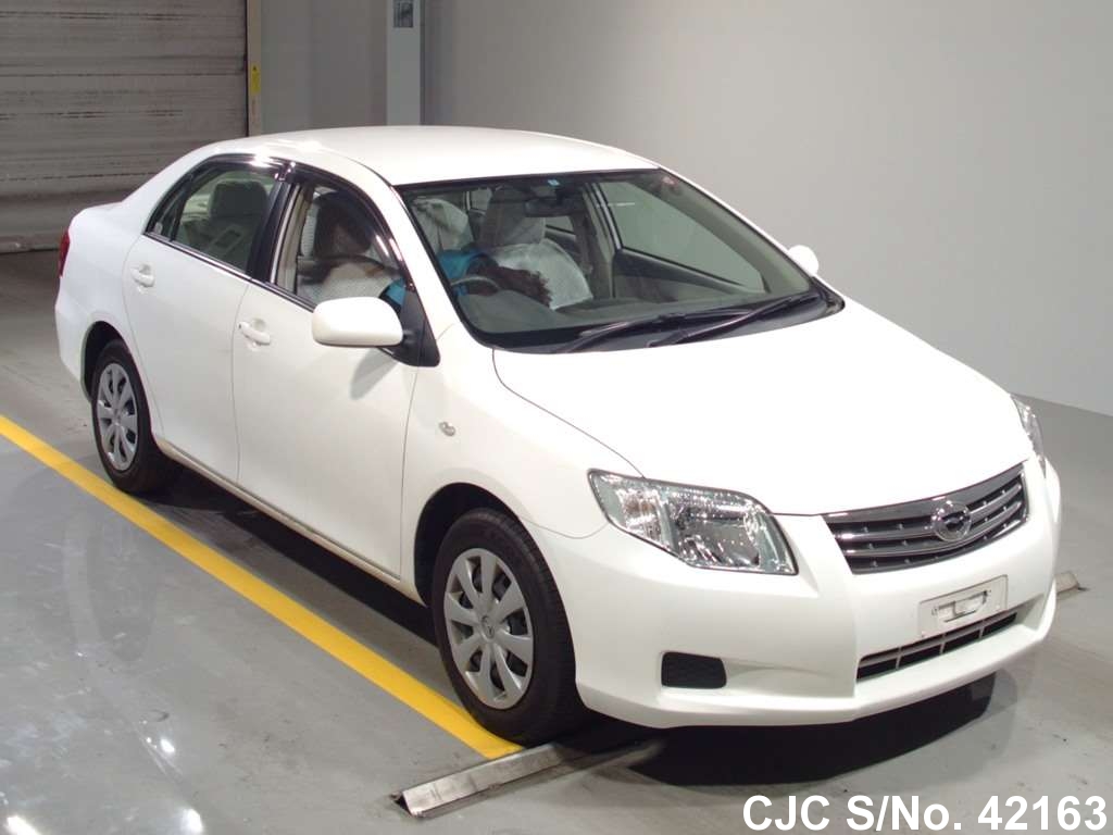 2011 Toyota Corolla Axio White for sale | Stock No. 42163 | Japanese ...