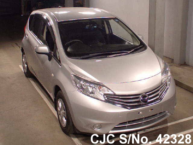 2012 Nissan Note Silver for sale | Stock No. 42328 | Japanese Used Cars ...