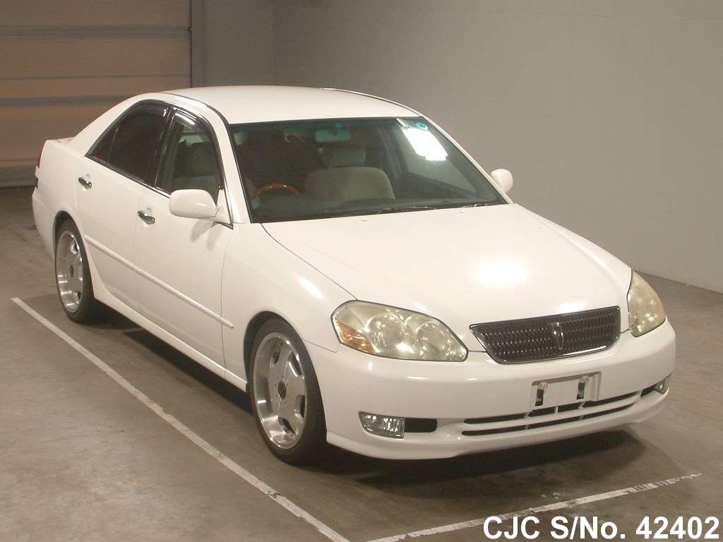 2001 Toyota Mark II White for sale | Stock No. 42402 | Japanese Used ...
