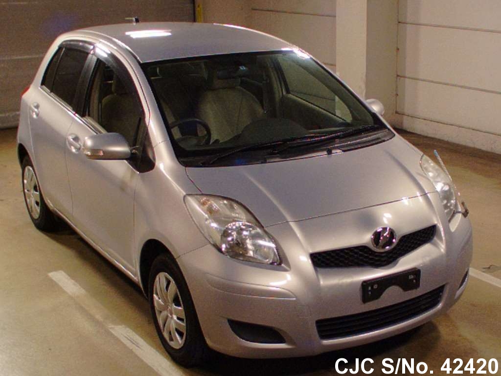2009 Toyota Vitz Purple for sale | Stock No. 42420 | Japanese Used Cars ...