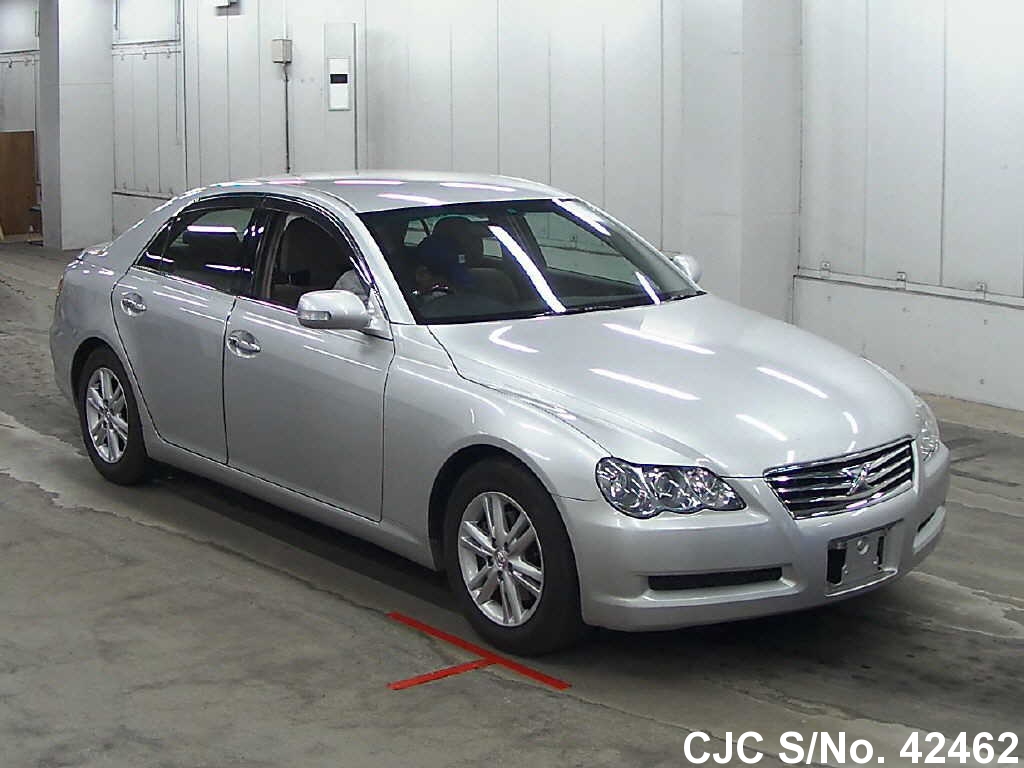 2007 Toyota Mark X Silver for sale | Stock No. 42462 | Japanese Used ...