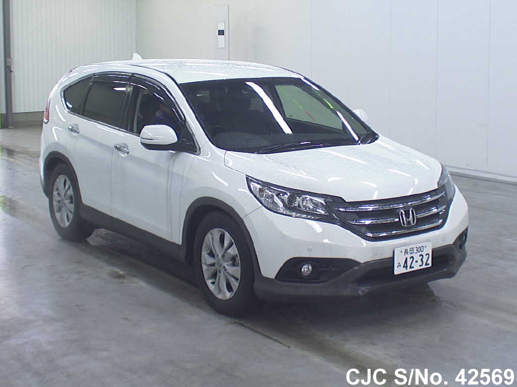 2012 Honda CRV Pearl for sale | Stock No. 42569 | Japanese Used Cars ...