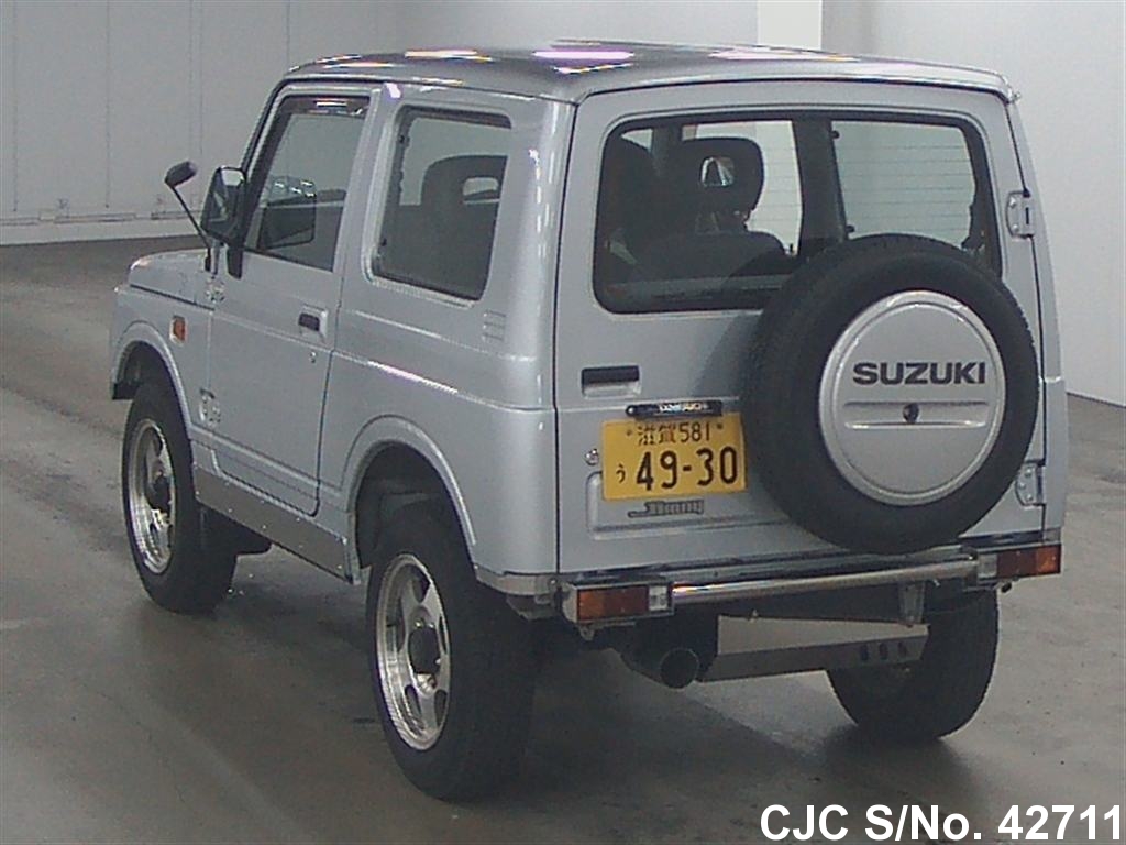 1998 Suzuki Jimny Silver for sale | Stock No. 42711 | Japanese Used ...