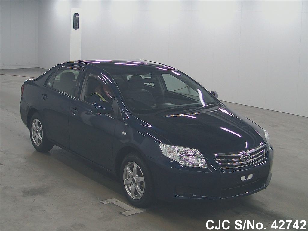 2012 Toyota Corolla Axio Blue for sale | Stock No. 42742 | Japanese ...