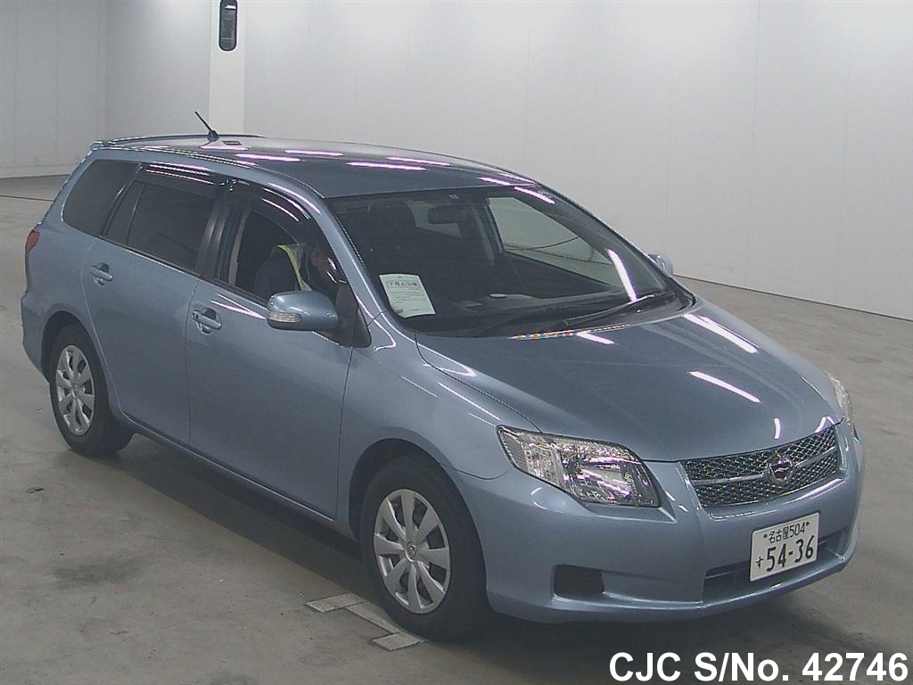 2007 Toyota Corolla Fielder Blue for sale | Stock No. 42746 | Japanese ...