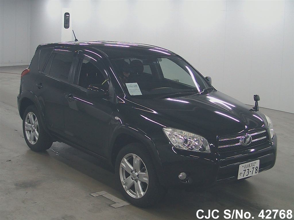 2007 Toyota Rav4 Black for sale | Stock No. 42768 | Japanese Used Cars ...