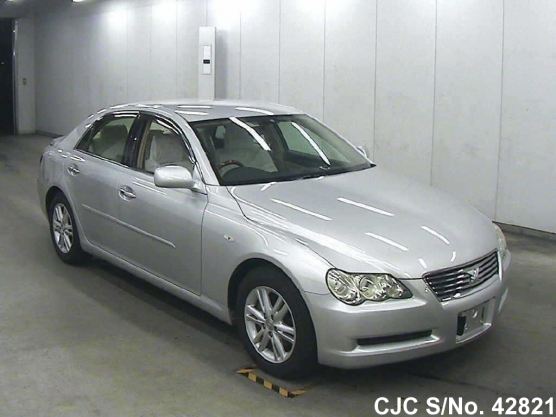2006 Toyota Mark X Silver for sale | Stock No. 42821 | Japanese Used ...