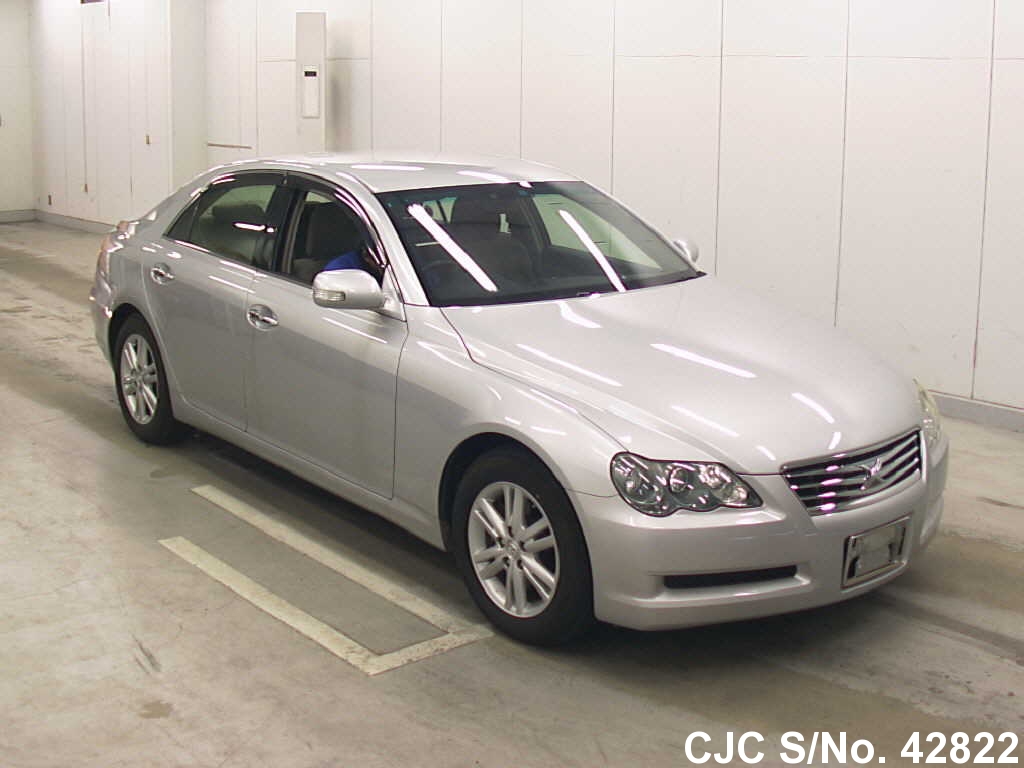 2007 Toyota Mark X Silver for sale | Stock No. 42822 | Japanese Used ...