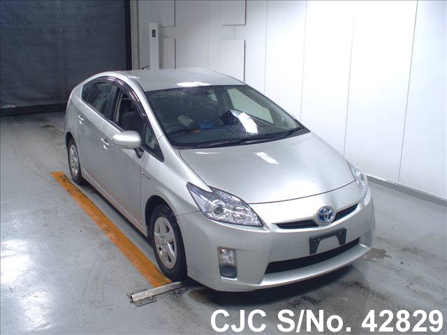 2011 Toyota Prius Hybrid Silver for sale | Stock No. 42829 | Japanese ...