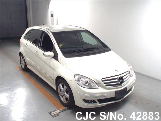 2007 Mercedes Benz B Class White for sale | Stock No. 42883 | Japanese ...