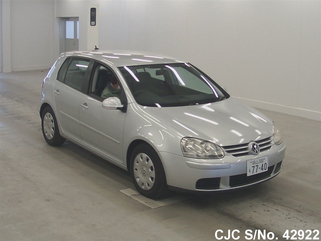 2008 Volkswagen Golf Silver for sale | Stock No. 42922 | Japanese Used ...