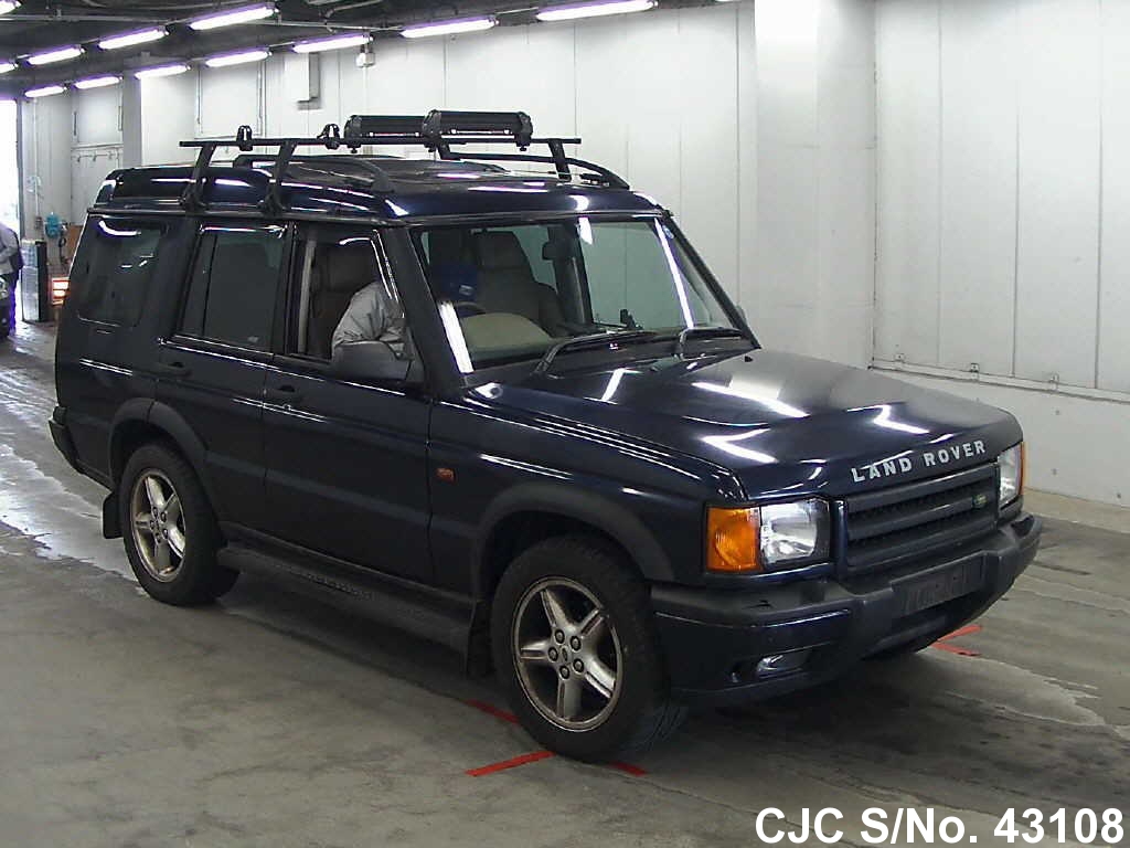 2001 Land Rover Discovery Blue for sale | Stock No. 43108 | Japanese ...