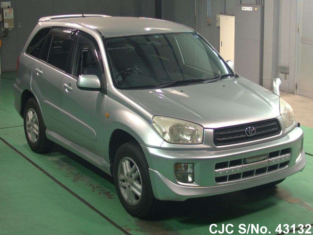 2001 Toyota Rav4 Silver for sale | Stock No. 43132 | Japanese Used Cars ...