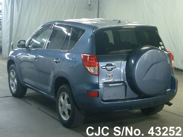 2007 Toyota Rav4 Light Blue for sale | Stock No. 43252 | Japanese Used ...