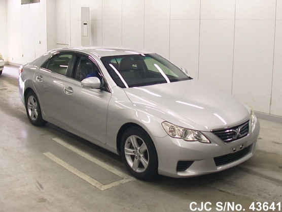 2010 Toyota Mark X Silver for sale | Stock No. 43641 | Japanese Used ...