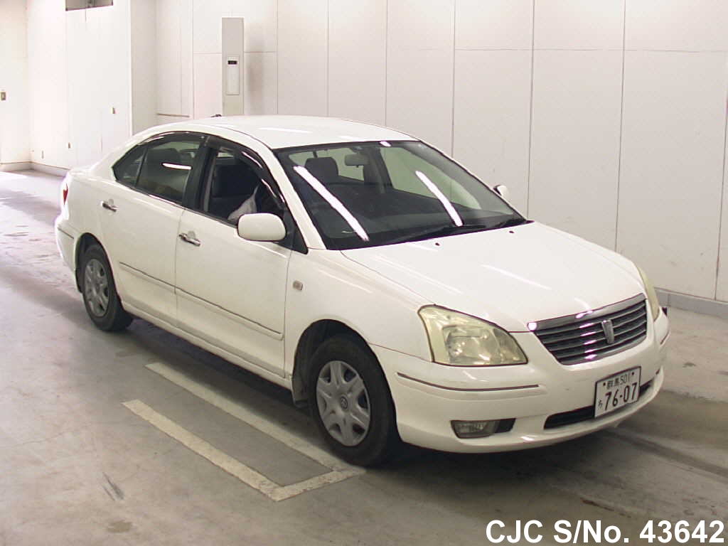 2003 Toyota Premio White for sale | Stock No. 43642 | Japanese Used ...