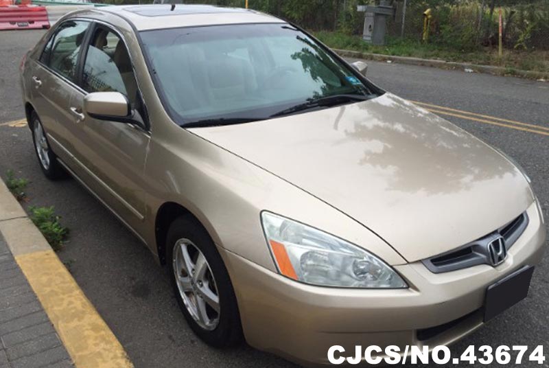 2005 Left Hand Honda Accord Beige for sale | Stock No. 43674 | Left ...