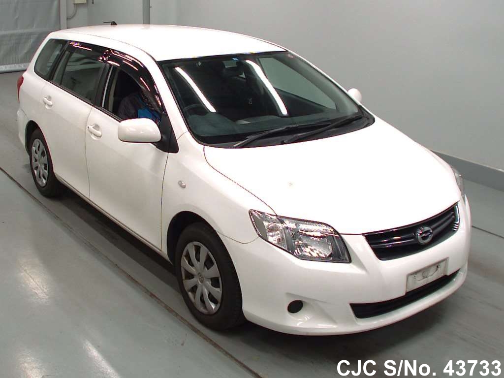 2011 Toyota Corolla Fielder White for sale | Stock No. 43733 | Japanese ...