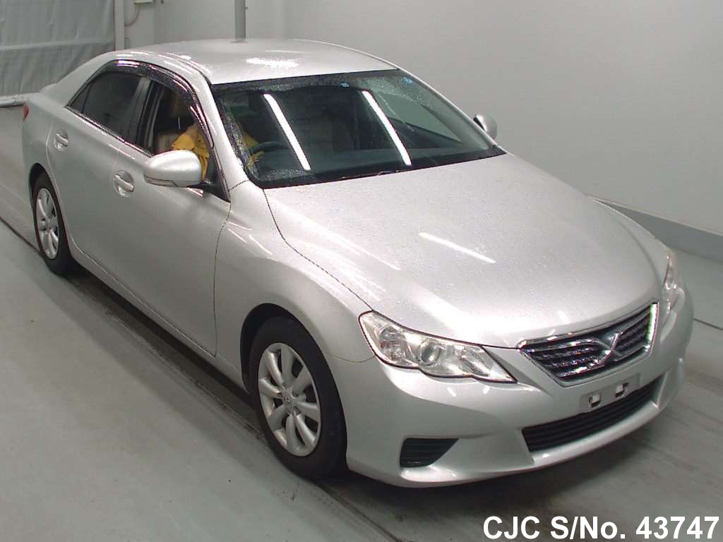 2010 Toyota Mark X Silver for sale | Stock No. 43747 | Japanese Used ...