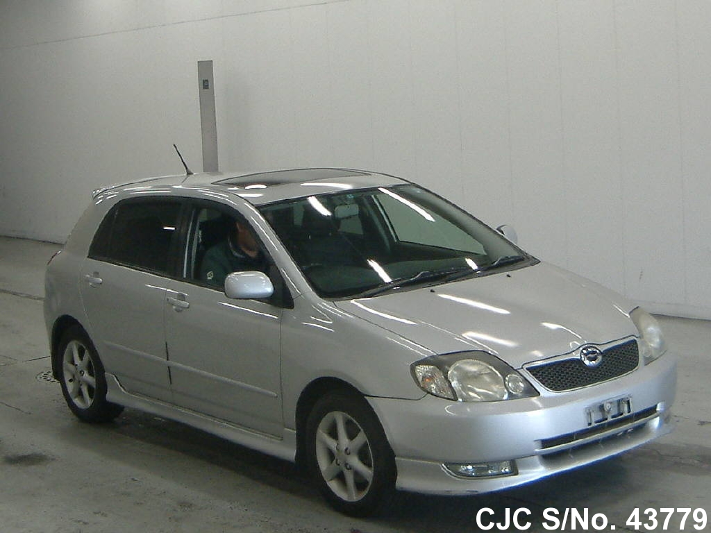 2001 Toyota Corolla Runx Silver for sale | Stock No. 43779 | Japanese Used Cars Exporter