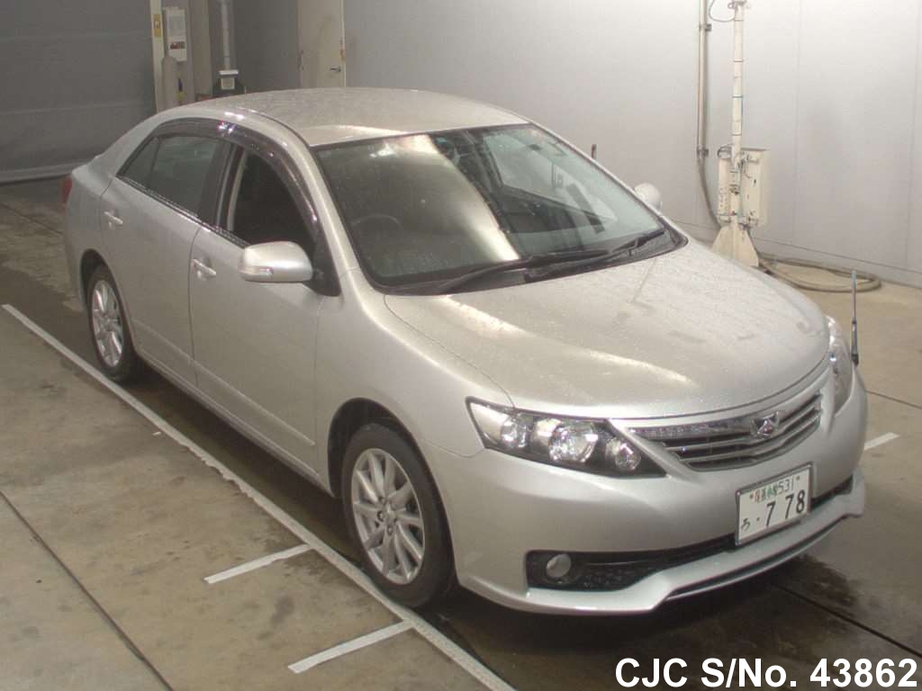 2012 Toyota Allion Silver for sale | Stock No. 43862 | Japanese Used ...