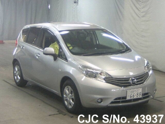 2012 Nissan Note Silver for sale | Stock No. 43937 | Japanese Used Cars ...