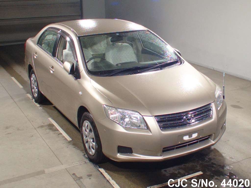 2007 Toyota Corolla Axio Gold for sale | Stock No. 44020 | Japanese ...