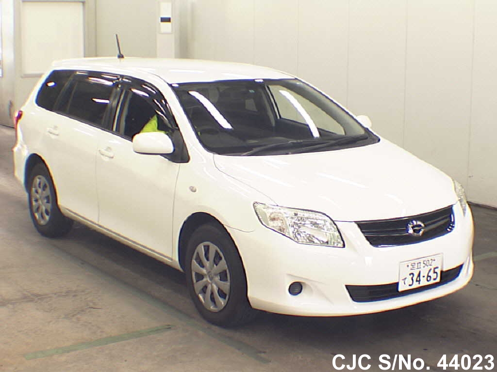 2009 Toyota Corolla Fielder White for sale | Stock No. 44023 | Japanese ...