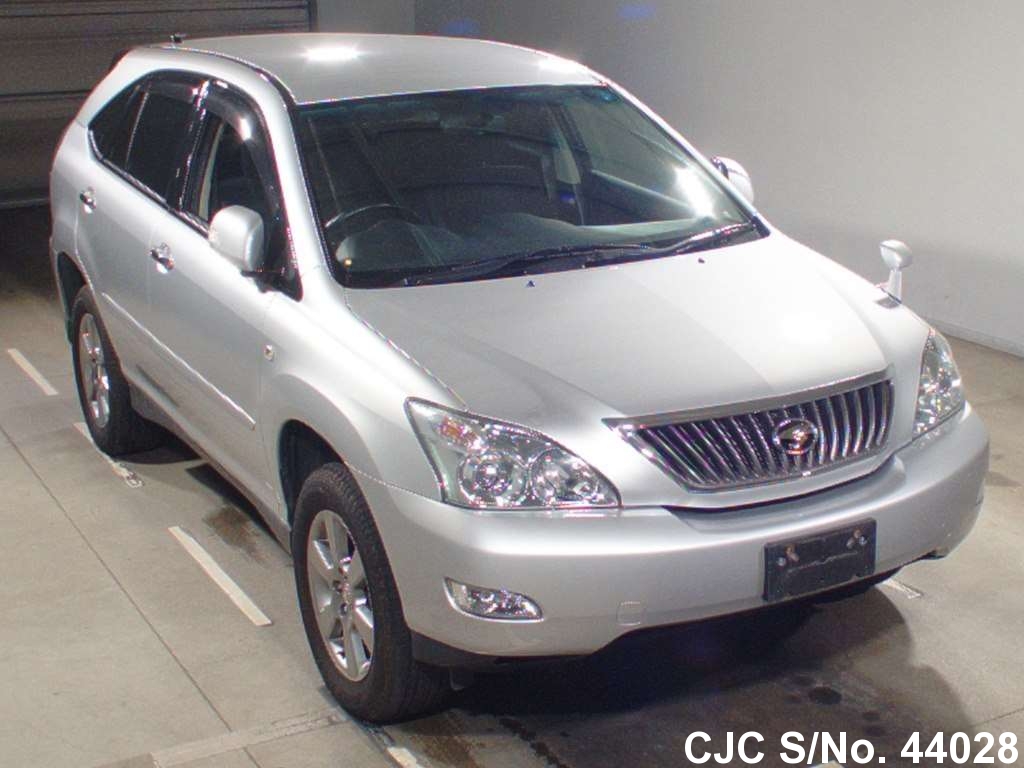 2009 Toyota Harrier Silver for sale | Stock No. 44028 | Japanese Used ...