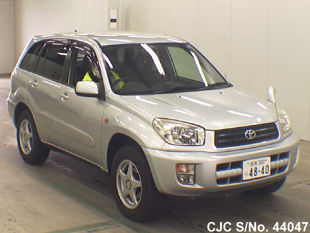 2001 Toyota Rav4 Silver for sale | Stock No. 44047 | Japanese Used Cars ...