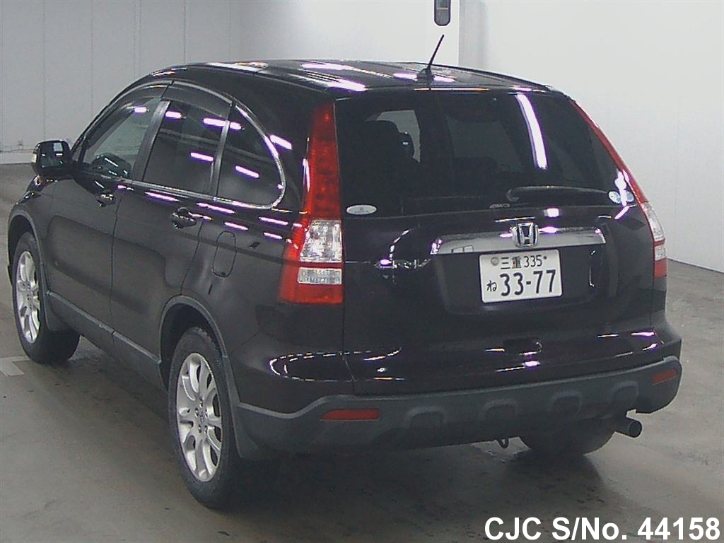 2007 Honda CRV Purple for sale | Stock No. 44158 | Japanese Used Cars ...